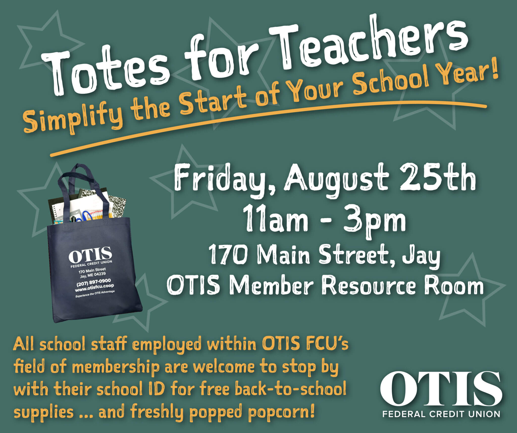 OTIS FCU | Your Jay, Maine Credit Union