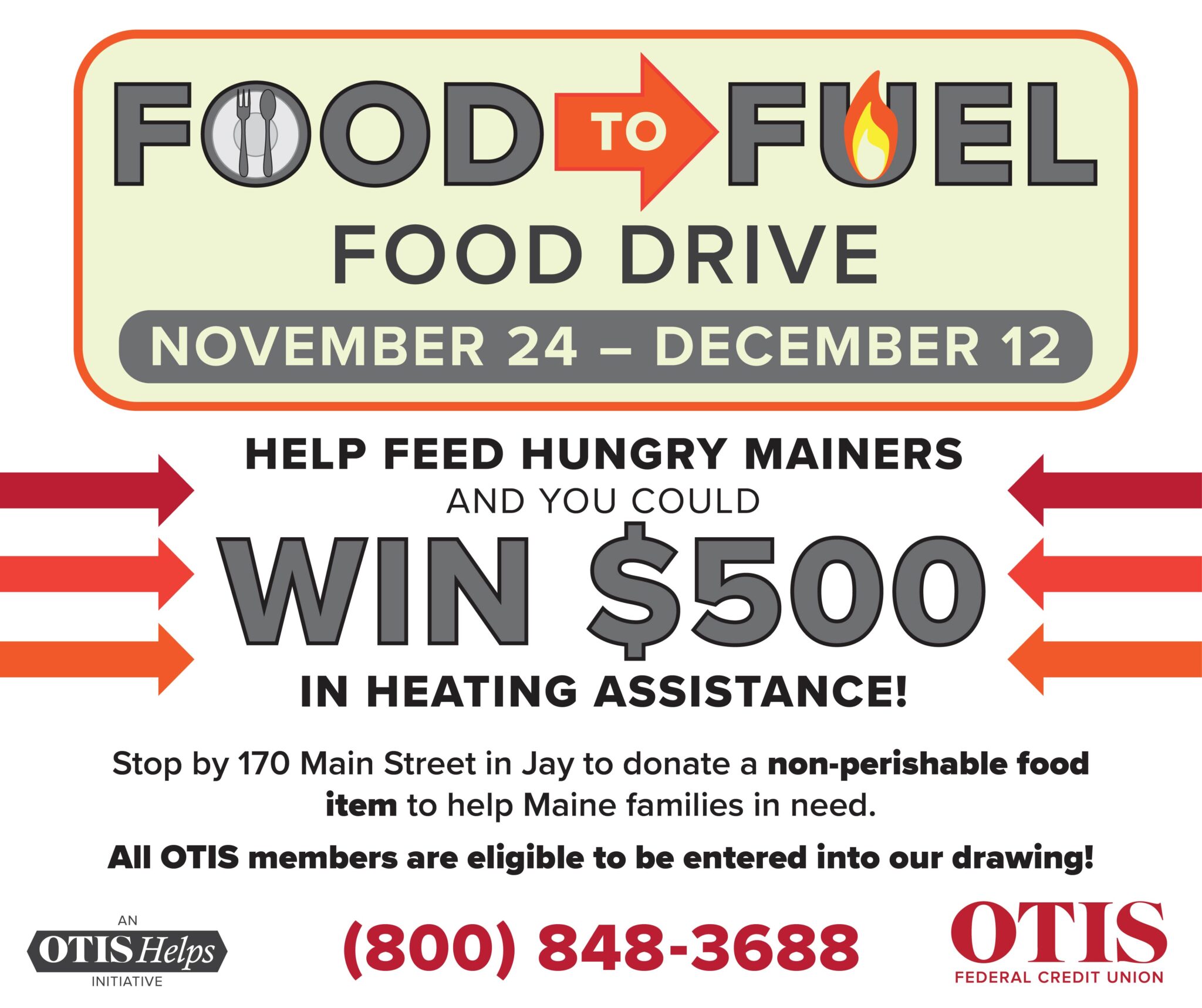Food to Fuel: Food Drive